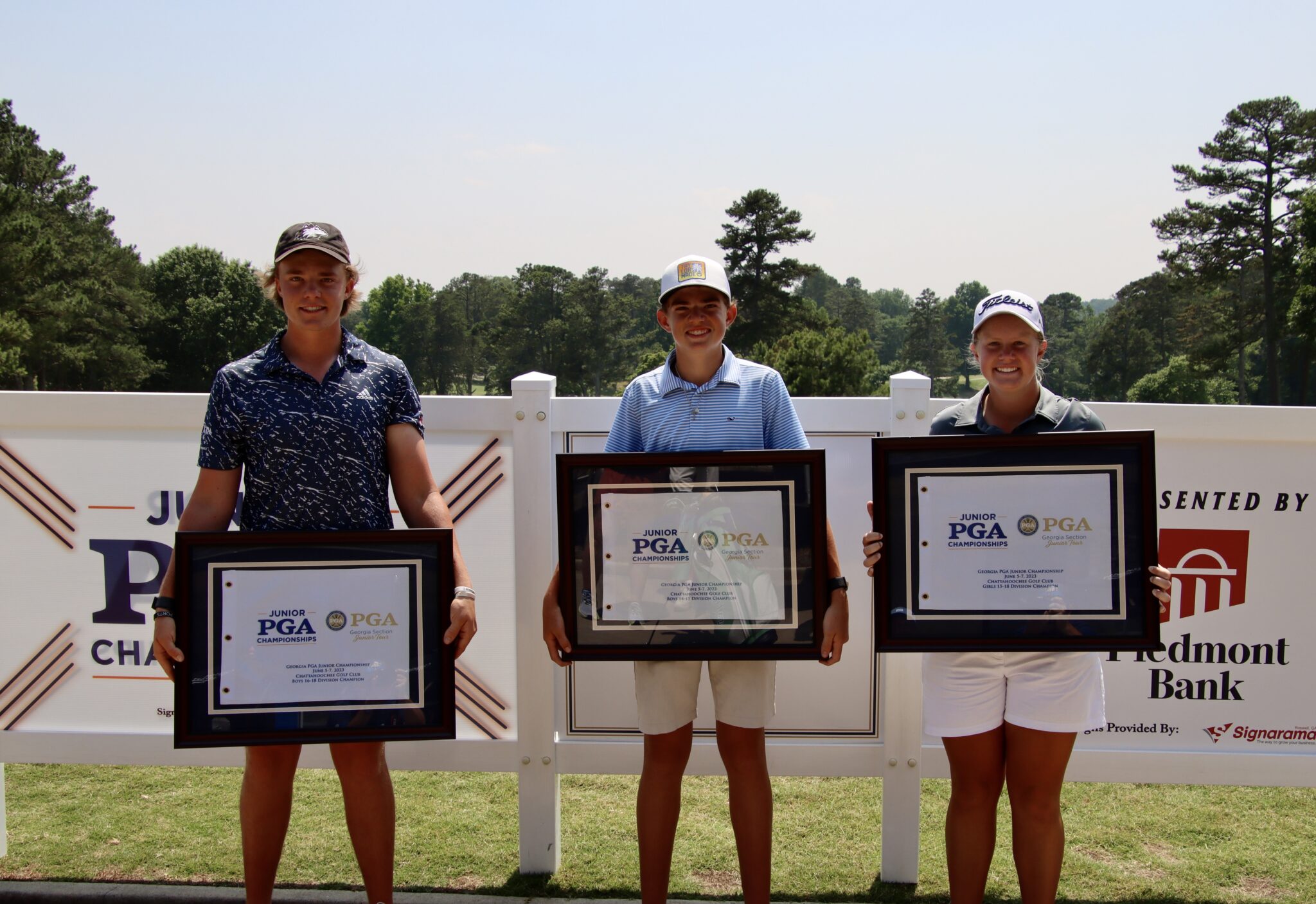 Long & Miller Clinch the Georgia PGA Junior Championship Titles ...