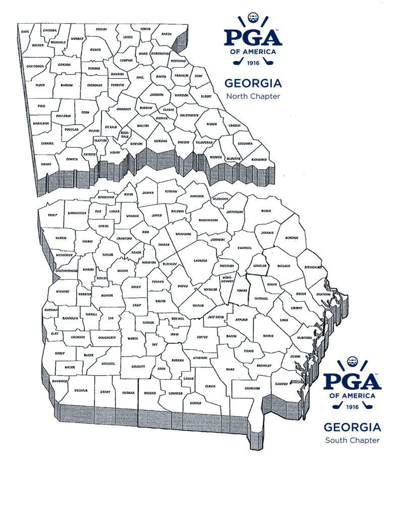 Chapter Map – Georgia PGA